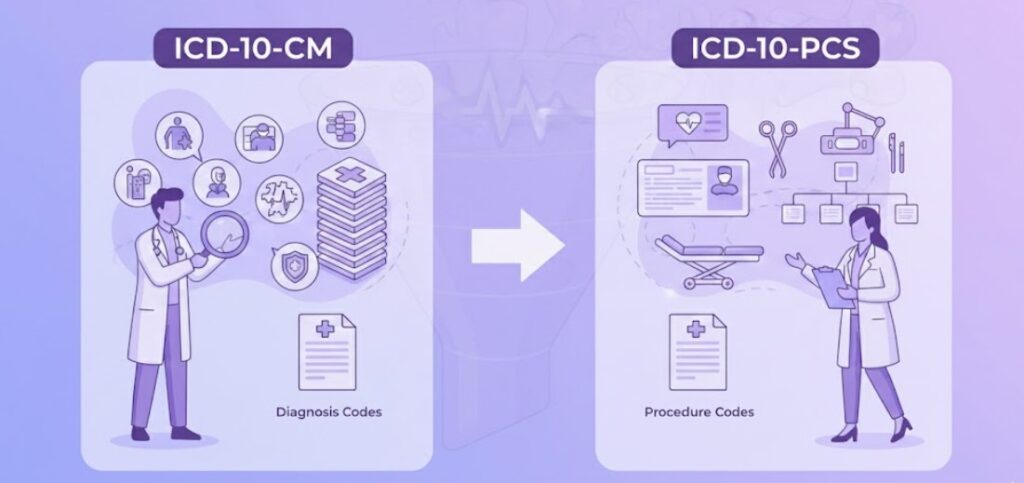 Difference Between ICD-10-CM vs. ICD-10-PCS Codes